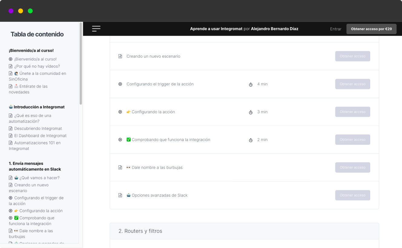 Cursos gratis de No-code en español | NocodeHackers